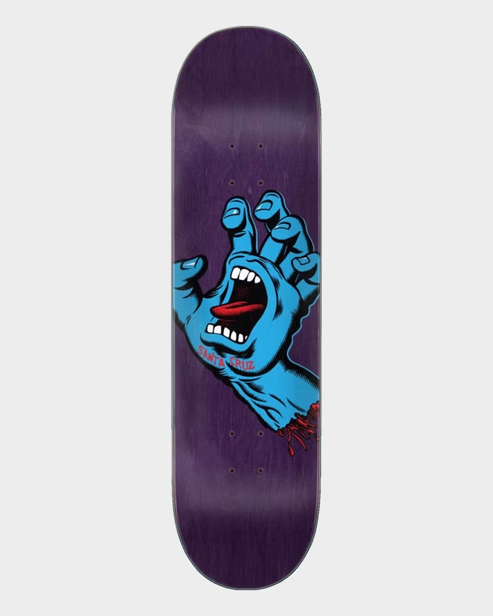 Santa Cruz Screaming Hand Skate Deck - Boardhouse NZ